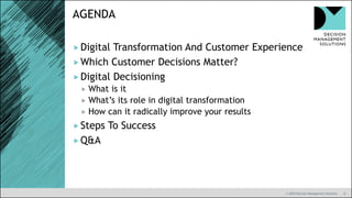 Customer digitaldecisioningfinal | PPT