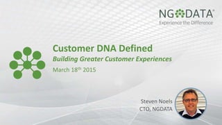 Customer DNA Defined | PPTX