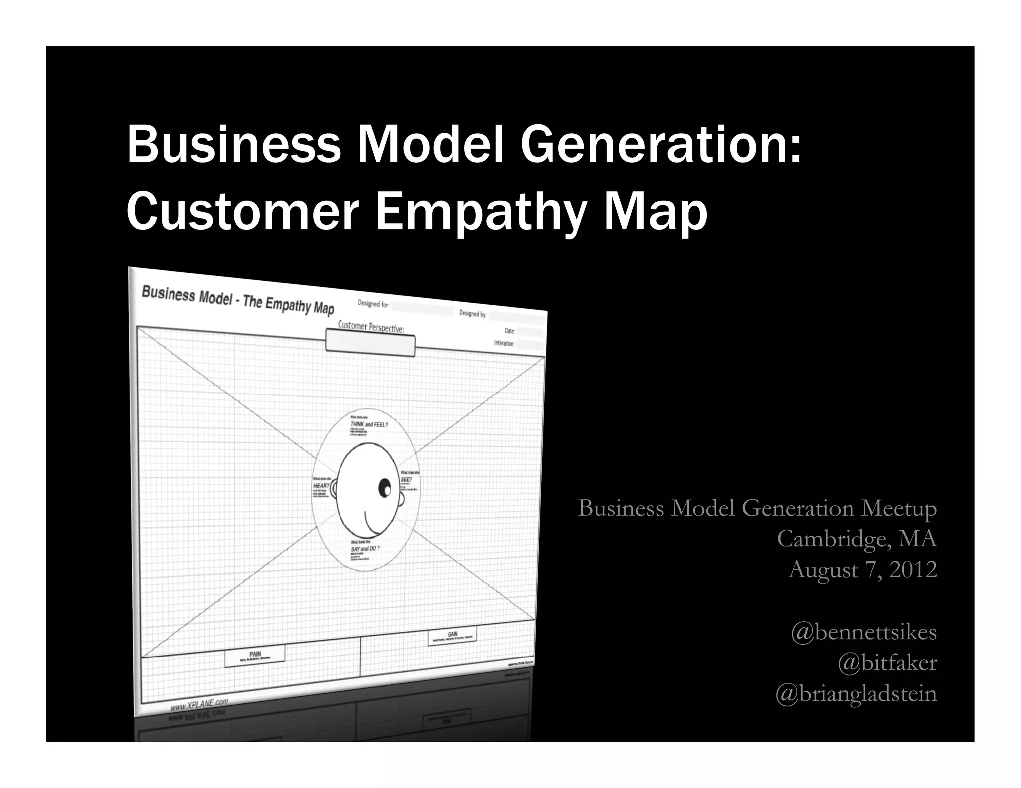 The Customer Empathy Map | PDF