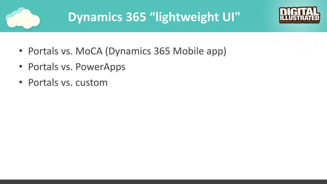 Customer engagement solution architecture and Dynamics 365 Portals | PPTX | Internet | Computing