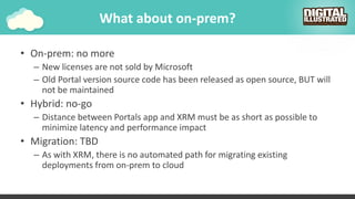 Customer engagement solution architecture and Dynamics 365 Portals | PPTX | Internet | Computing