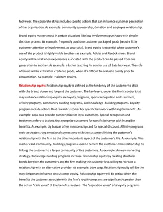 Customer Equity | PDF