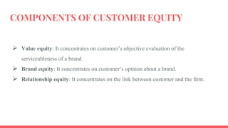 Customer equity ppt | PPT