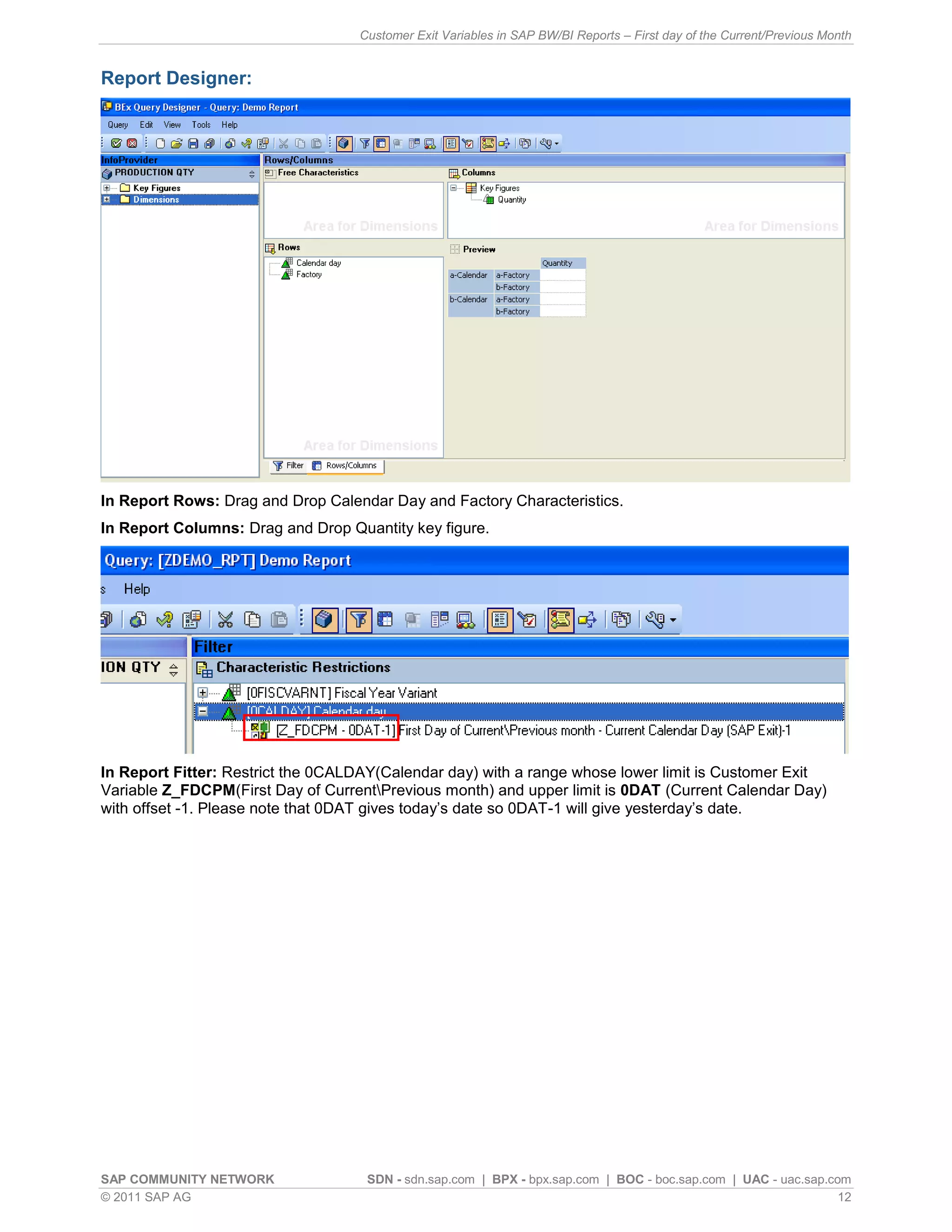 Customer Exit Variables In Sap Pdf Programming Languages Computing