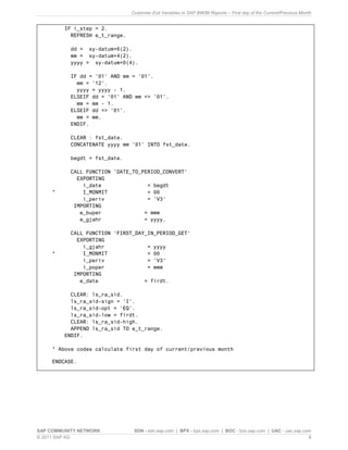 Customer exit variables in sap | PDF