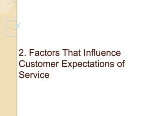 Customer expectation | PPTX
