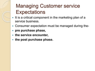 Customer expectation | PPTX