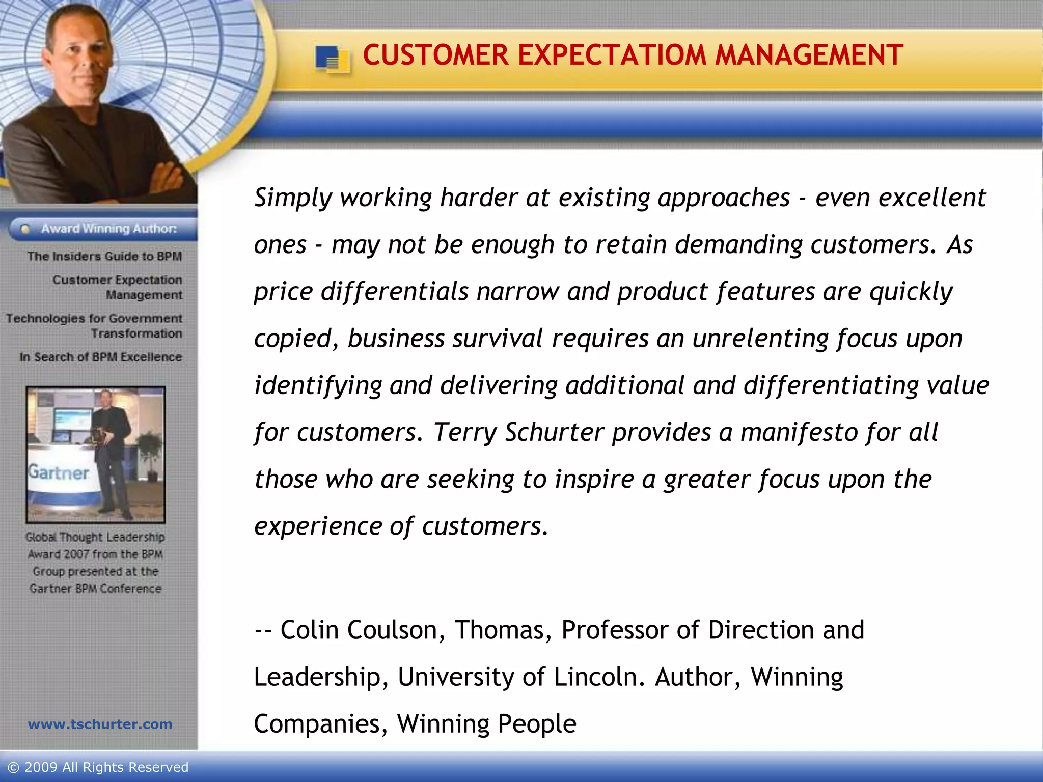 Customer Expectation Management | PPTX