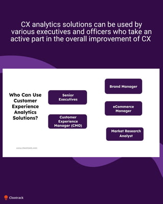 Everything you need to know about customer experience analytics | PDF ...