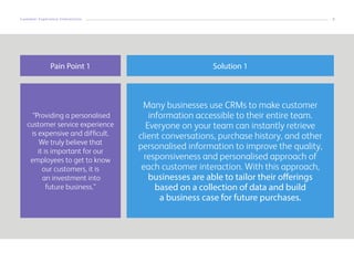 Customer Experience Interactions - What’s at the top of your list? | PDF