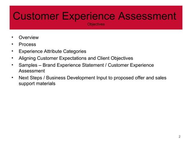 Customer Experience Process | PPT