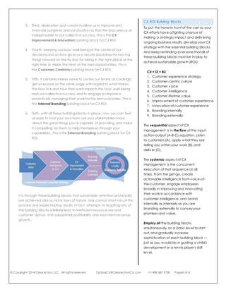 Customer Experience Strategy: Exploring Success Factors | Pdf