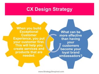 Customer Experience Design Strategy | PPTX