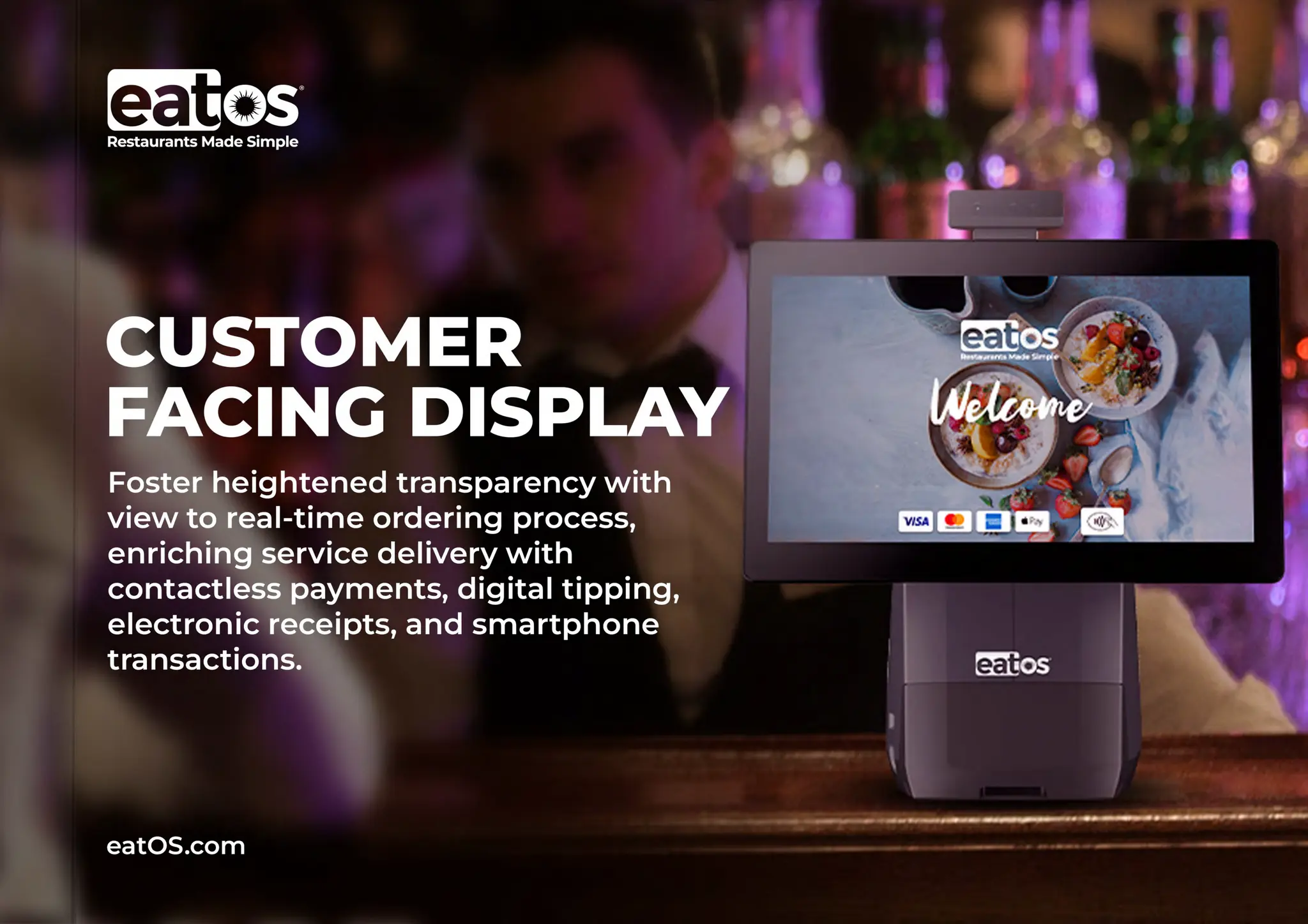 Customer Facing Display | eatOS POS for Restaurants | PDF