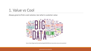 Customer First Data Science Through Analytics, Product Management, and Customer Experience | PPT