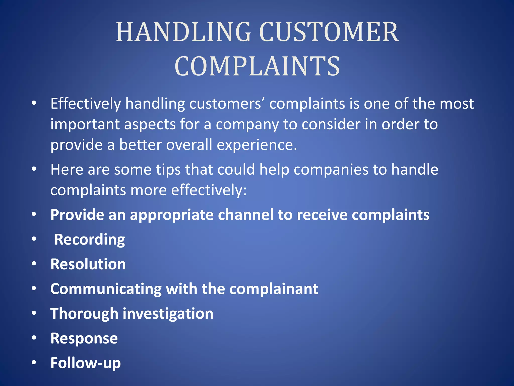 Customer focus | PPTX