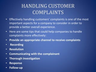 Customer focus | PPTX