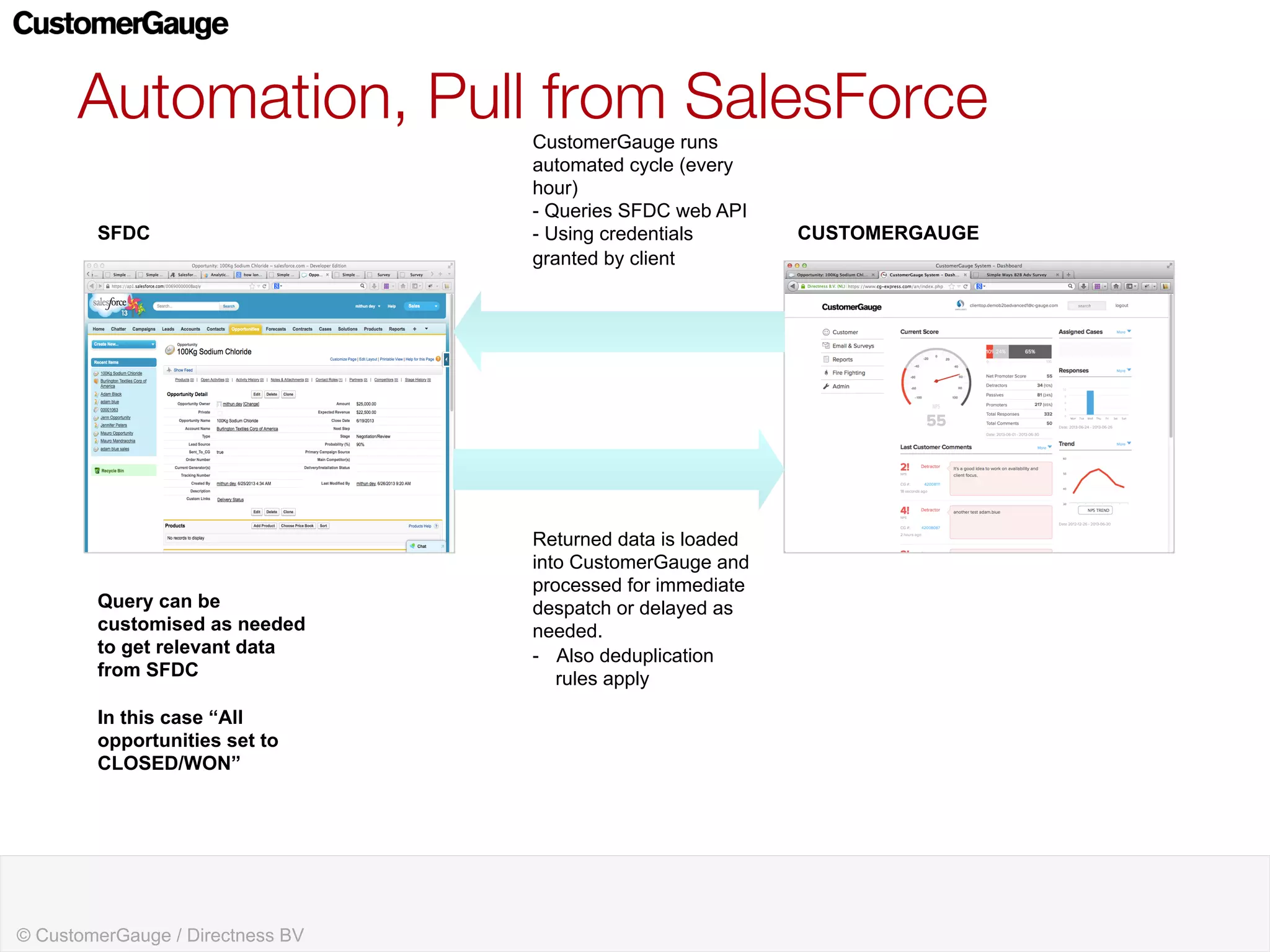 SalesForce.com Net Promoter Integration with CustomerGauge "Round ...
