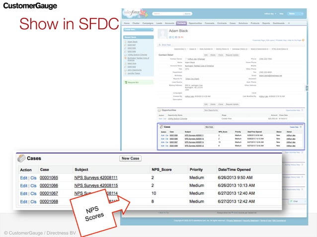 SalesForce.com Net Promoter Integration with CustomerGauge "Round ...