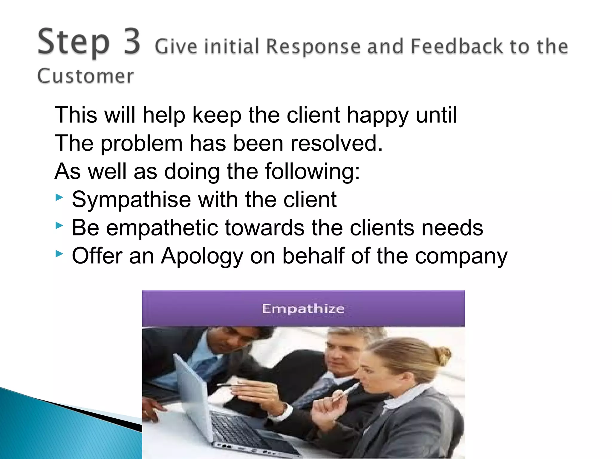 Customer handling | PPT
