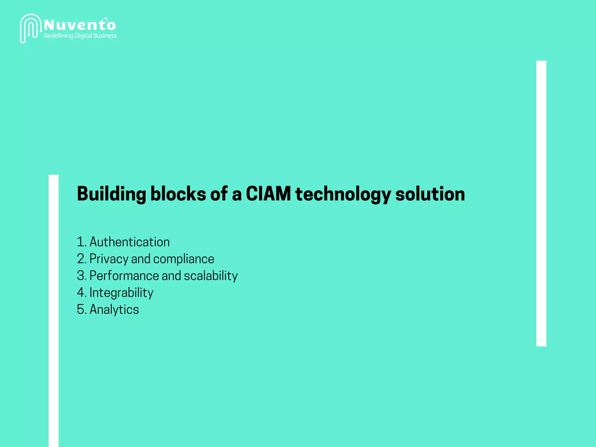 Customer identity and access management (ciam) | PDF