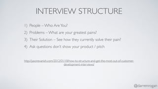 Customer Discovery Interviews