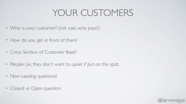 Customer Discovery Interviews