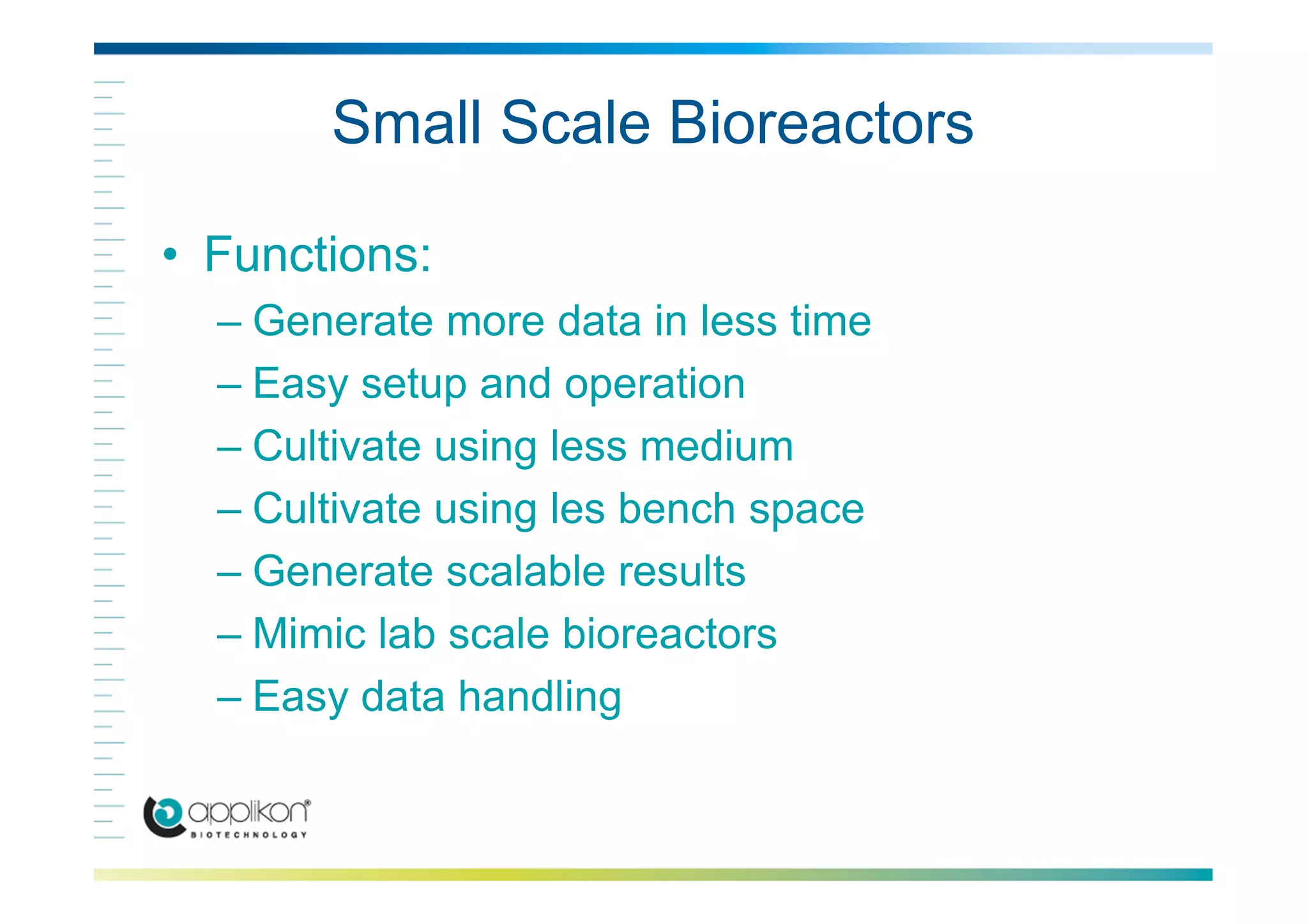 Applikon Mini Bioreactors | PDF
