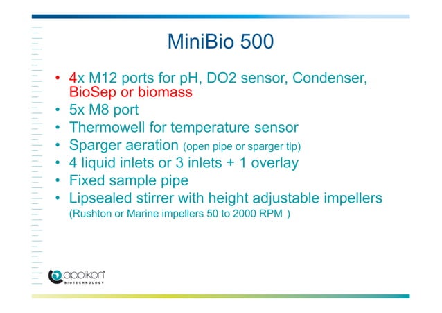 Applikon Mini Bioreactors | PDF