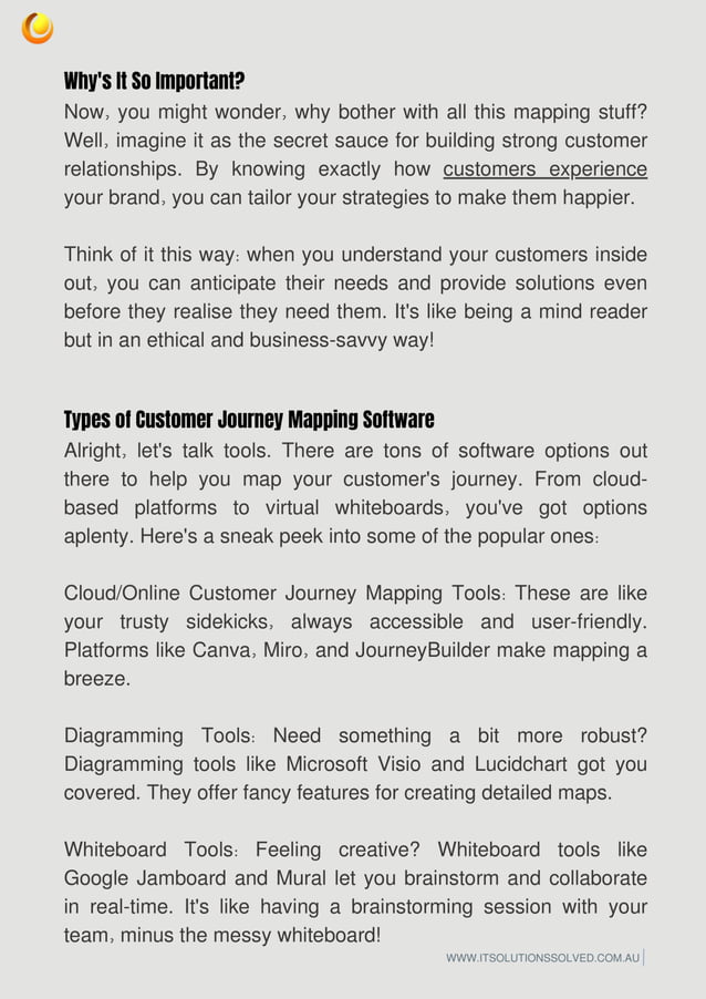 Forge Personalised Connections with Customer Journey Mapping: A ...