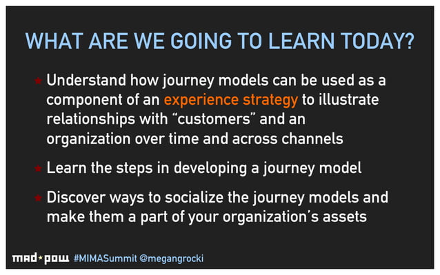 Customer Journey Mapping Illustrating the Big Picture - MIMA Summit ...