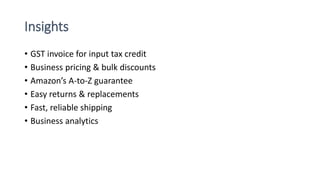 Customer life cycle - Amazon | PPT