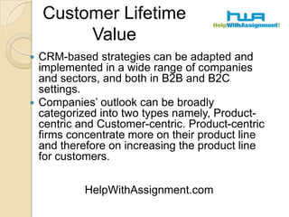 Customer lifetime value - Marketing | PPTX
