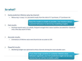 Customer lifetime value | PPTX