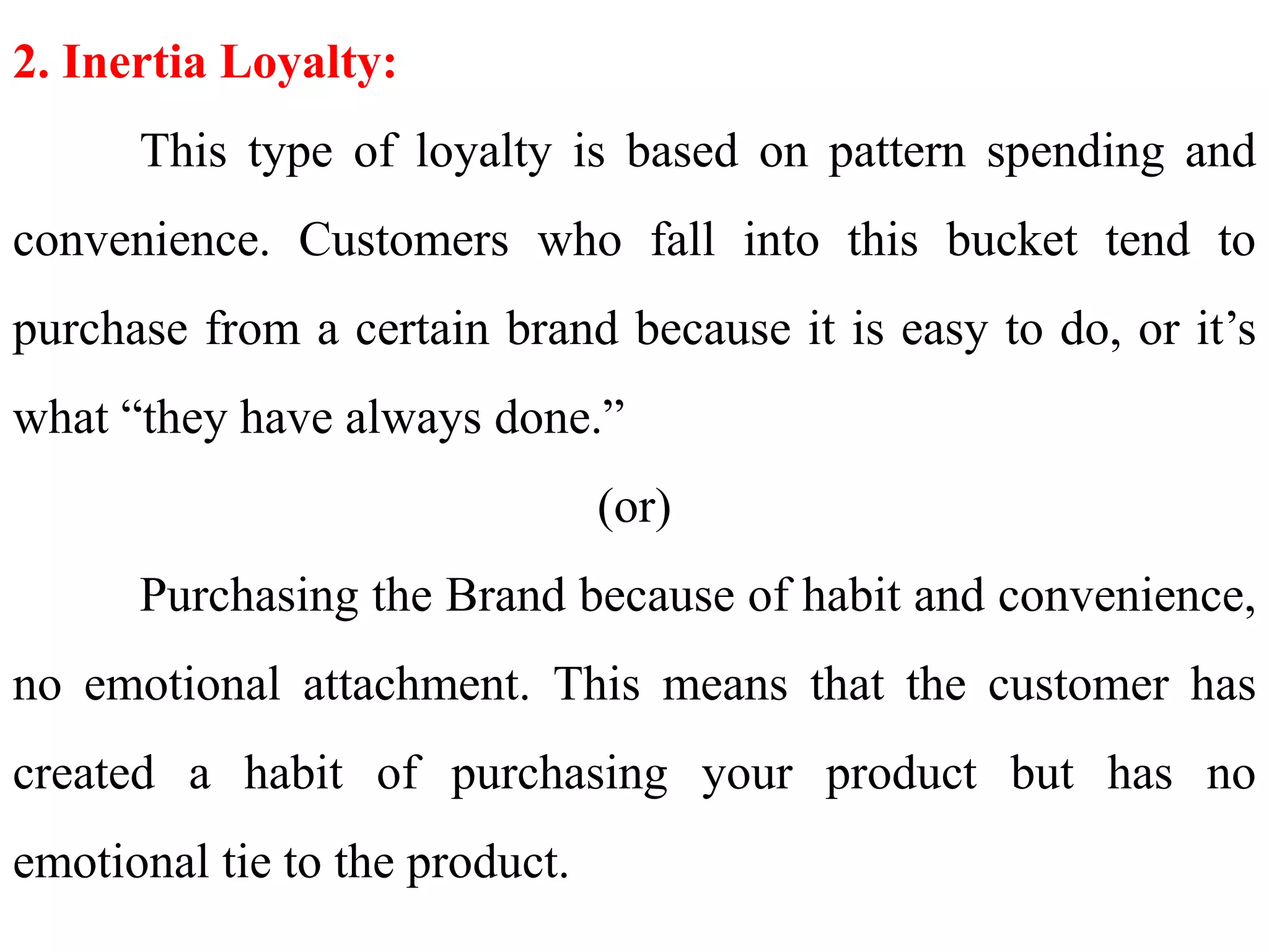 Customer Loyalty | PPTX