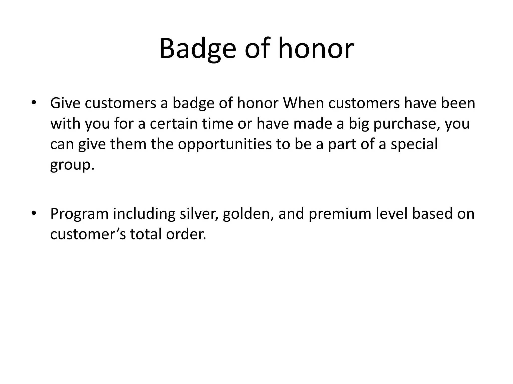 Customer Loyalty Programs Ppt