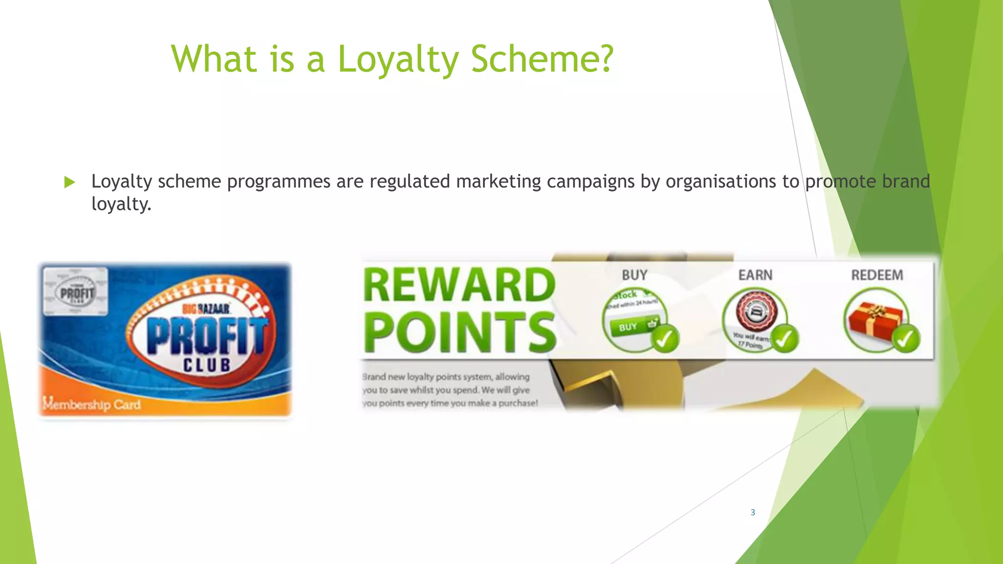Loyalty Schemes For Customers | PPTX