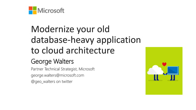 Customer migration to azure sql database from on-premises SQL, for a SaaS application. | PPT