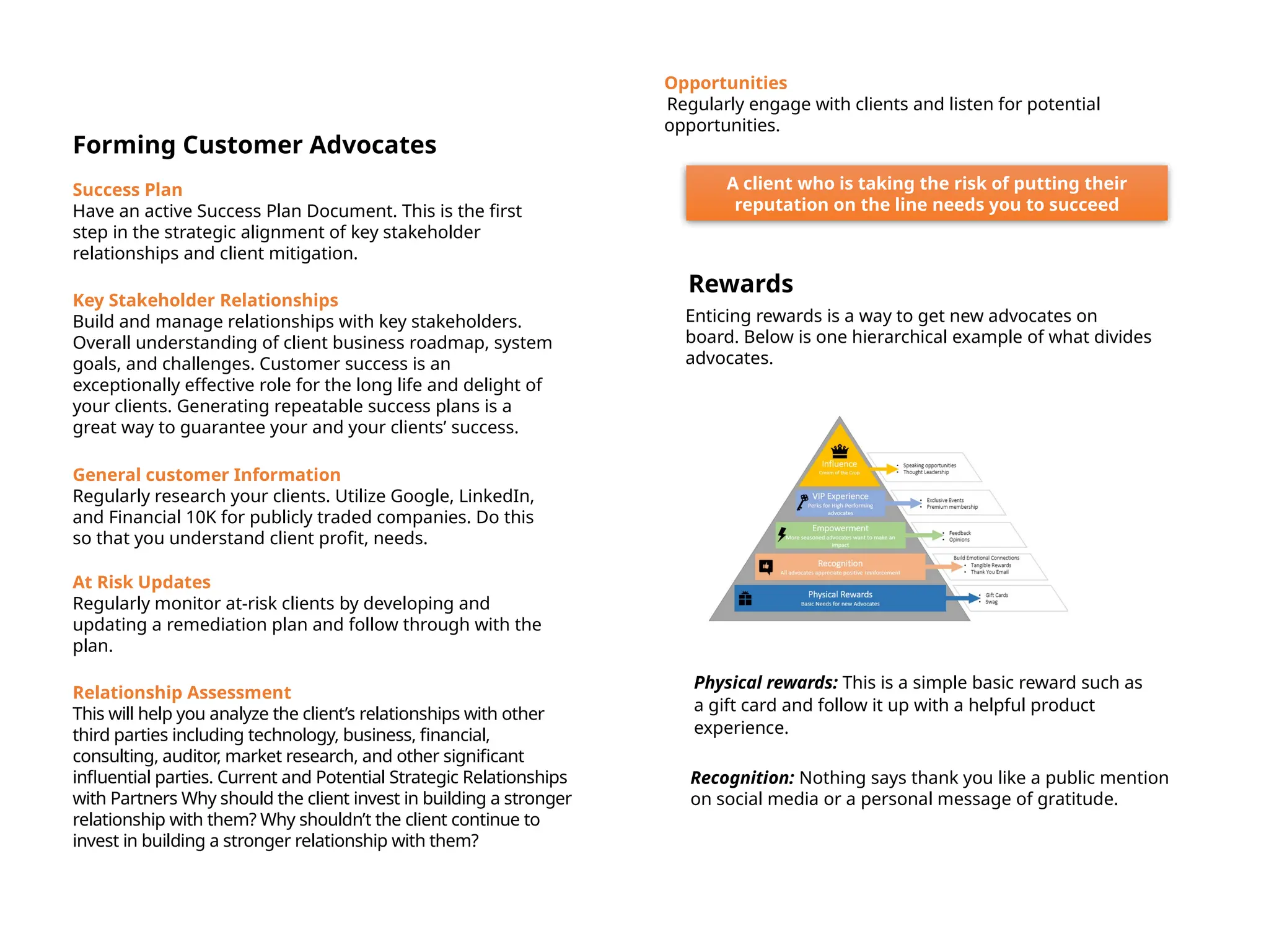Customer Obsessed = Customer Advocacy | PPTX