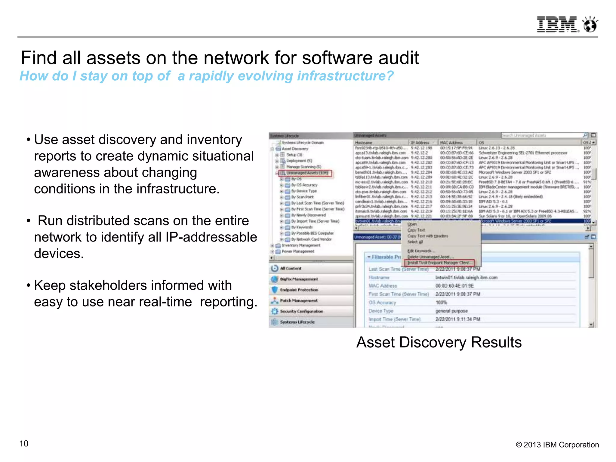 IBM Endpoint Manager for Lifecycle Management (Overview) | PPTX