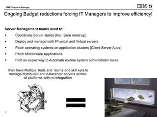 IBM Endpoint Manager for Server Automation presentation | PPT