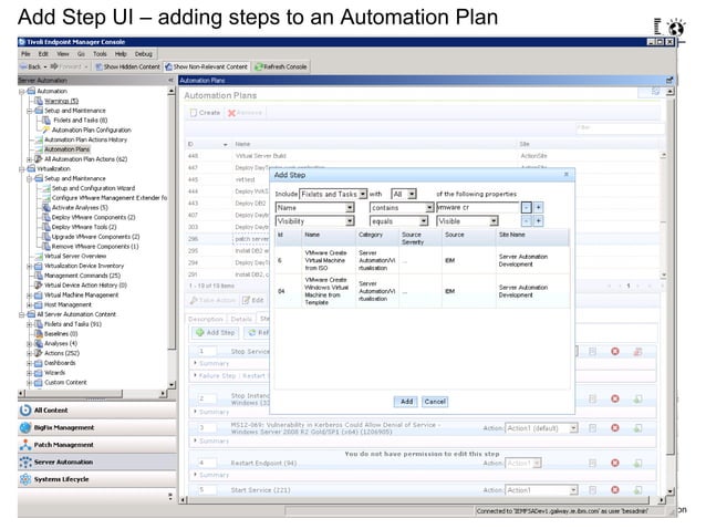 IBM Endpoint Manager for Server Automation (Overview) | PPT