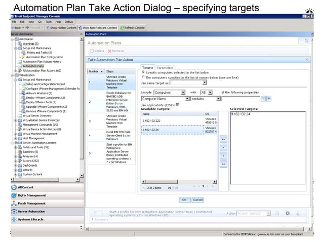 IBM Endpoint Manager for Server Automation (Overview) | PPT
