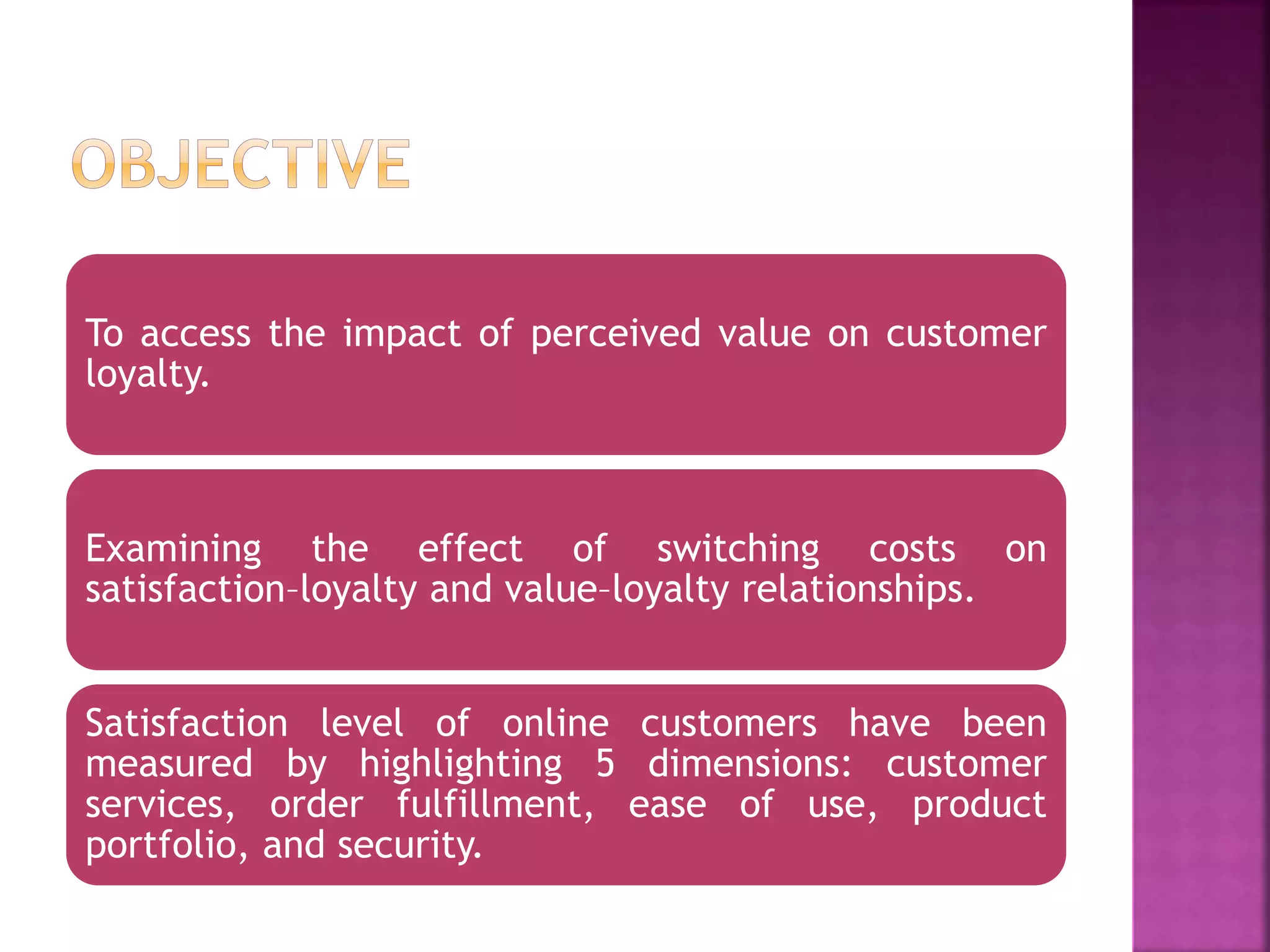 Customer perceived value, satisfaction, and loyalty | PPT