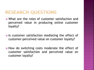Customer perceived value, satisfaction, and loyalty | PPT