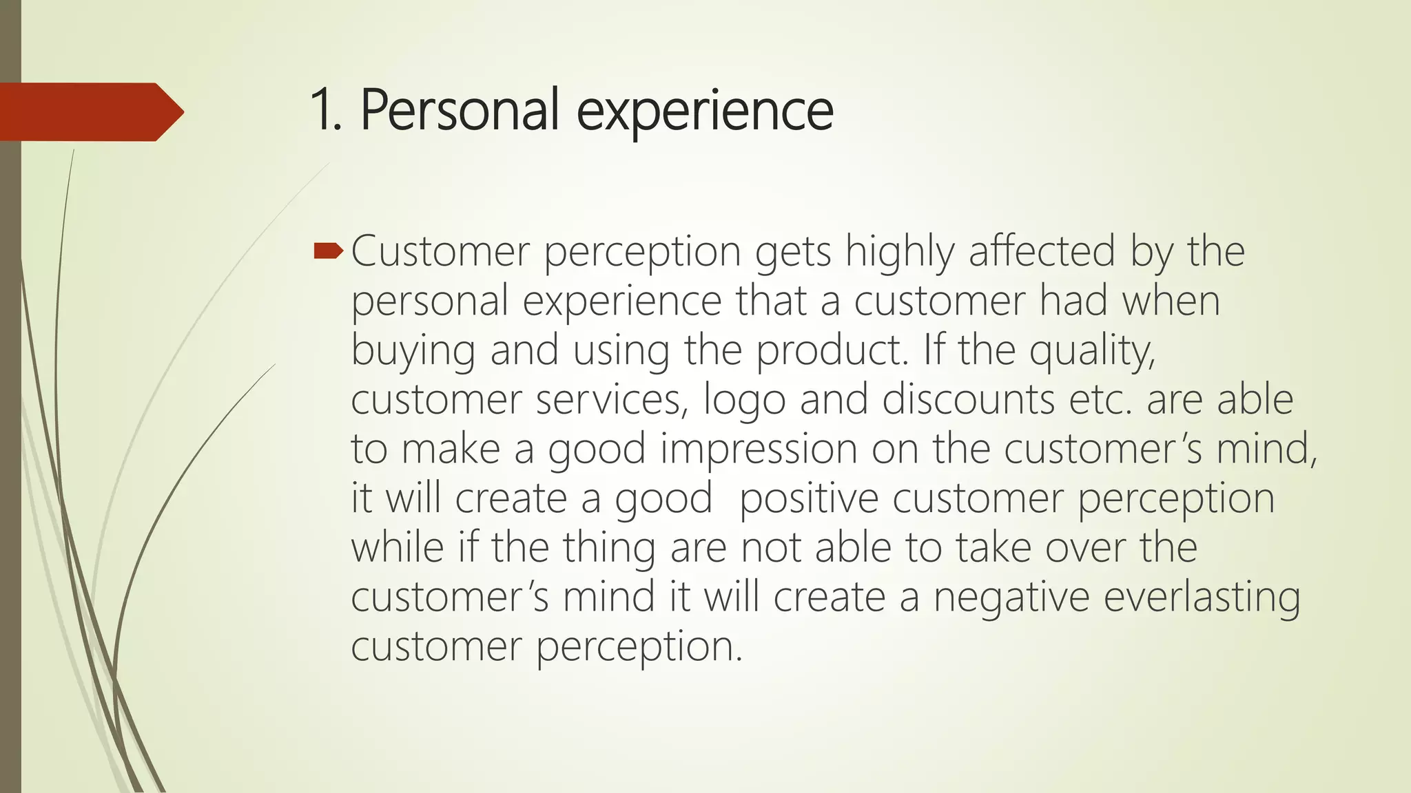 Customer Perception and What are the Factors Influencing Customer ...