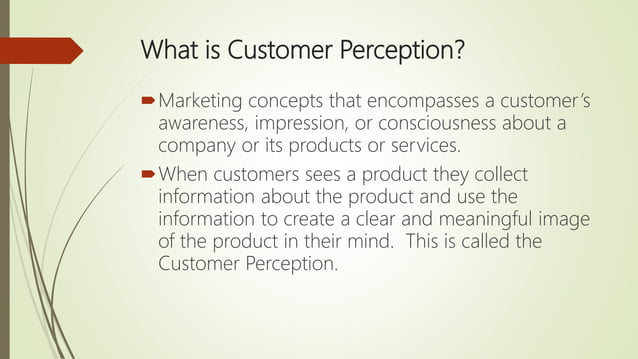 Customer Perception and What are the Factors Influencing Customer ...