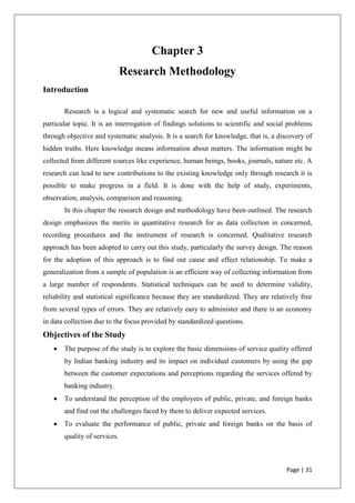 Customer perception towards banking services | PDF