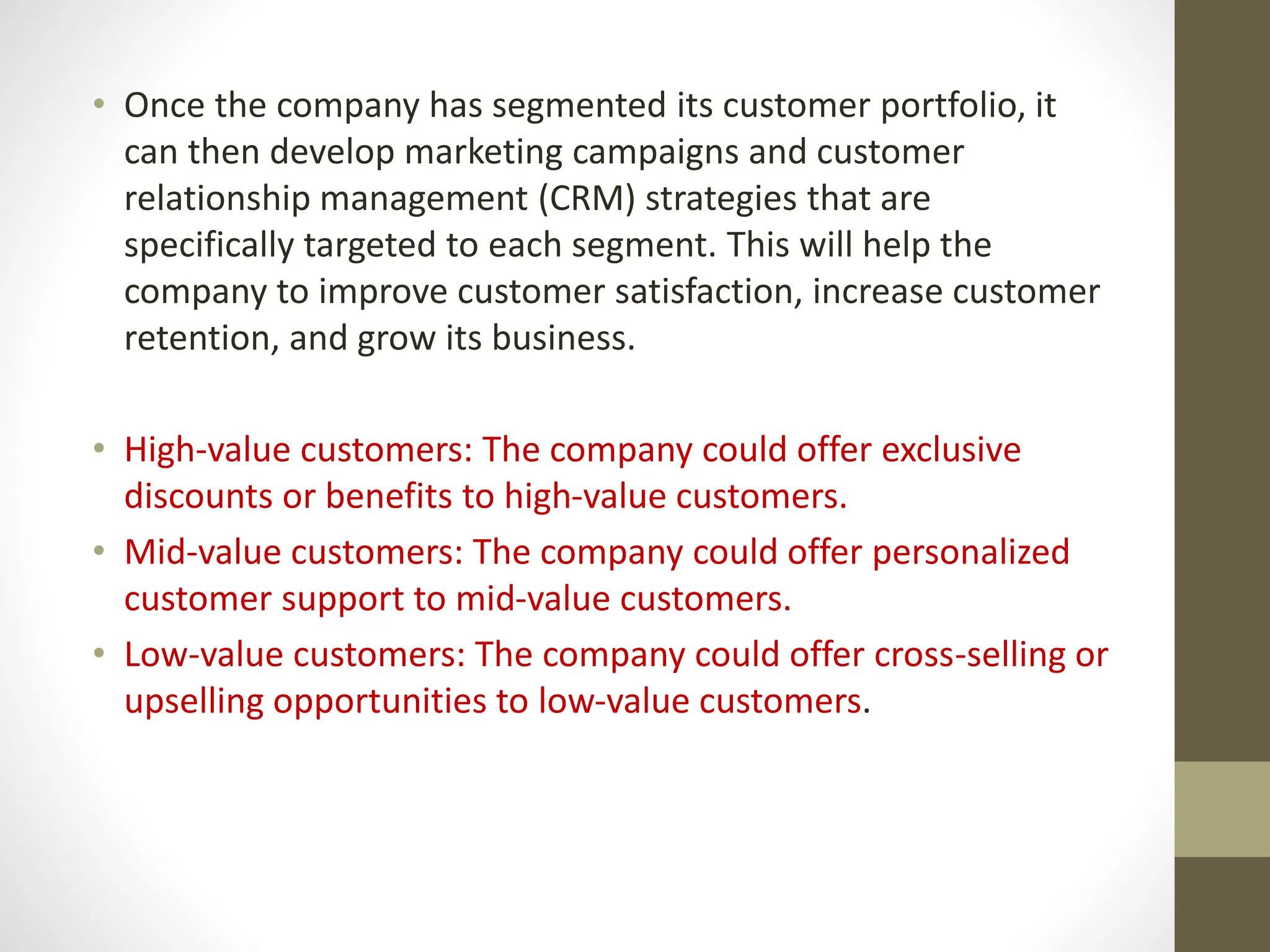 customer portfolio.pptx bnusiness process | PPTX