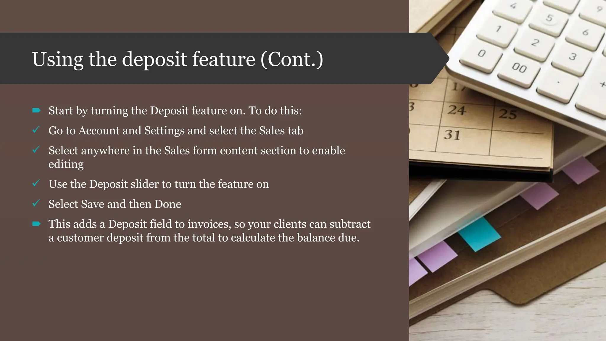 CUSTOMER PREPAYMENTS AND DEPOSITS IN QUICKBOOKS ONLINE.pptx